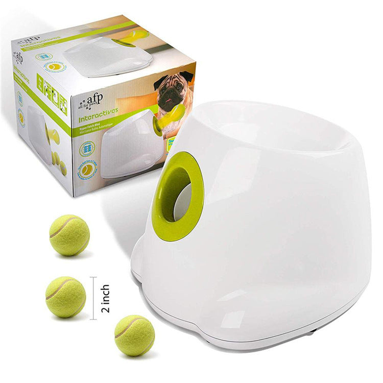 Automatic Interactive Dog Ball Launcher – Boston Terrier World