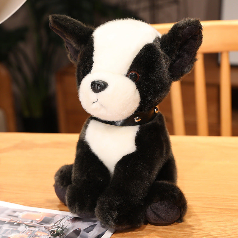 Boston Terrier Dog Plush Stuffed Animal V2 – Boston Terrier World