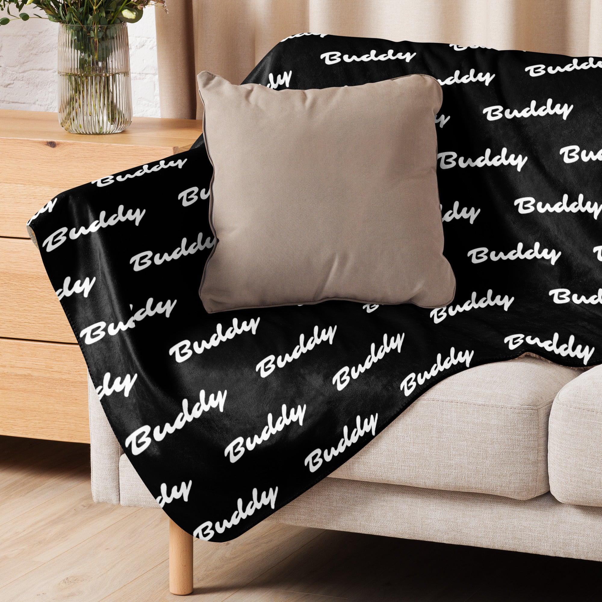 Personalized Dog Name Sherpa Blanket – Boston Terrier World